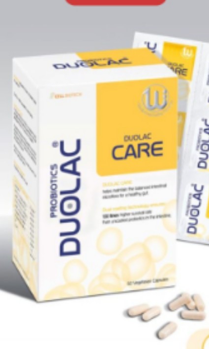 Duolac Care Probiotics 60 caps, Health & Nutrition, Health Supplements ...