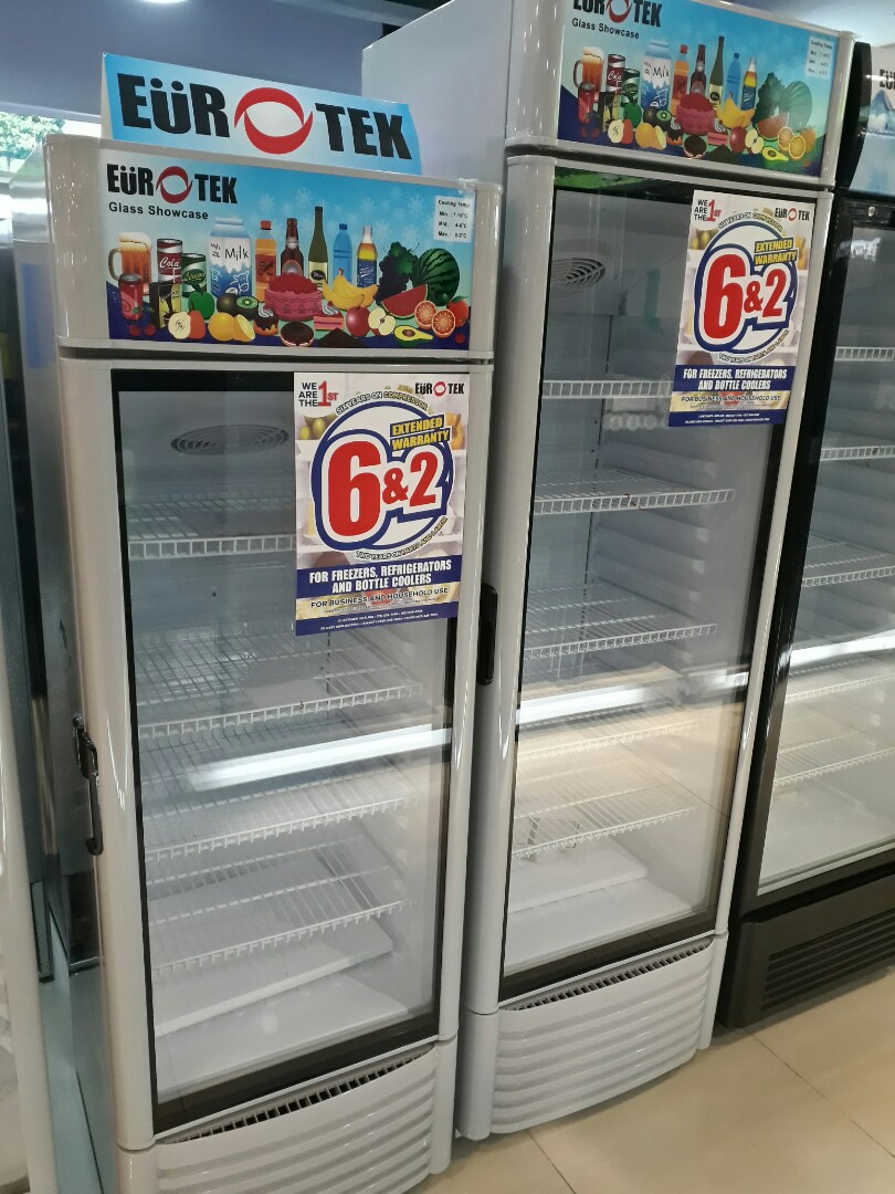 Eurotek Beverage Glass Showcase Chiller 9cuft & 12cuft, TV & Home ...