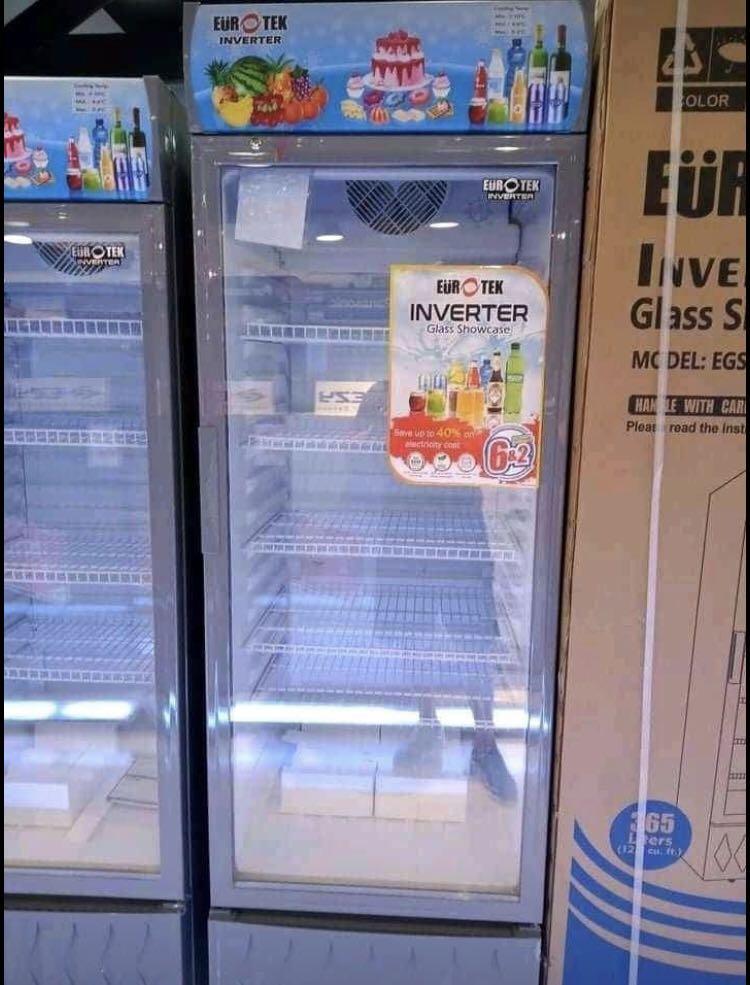 EUROTEK INVERTER CHILLER, TV & Home Appliances, Kitchen Appliances ...