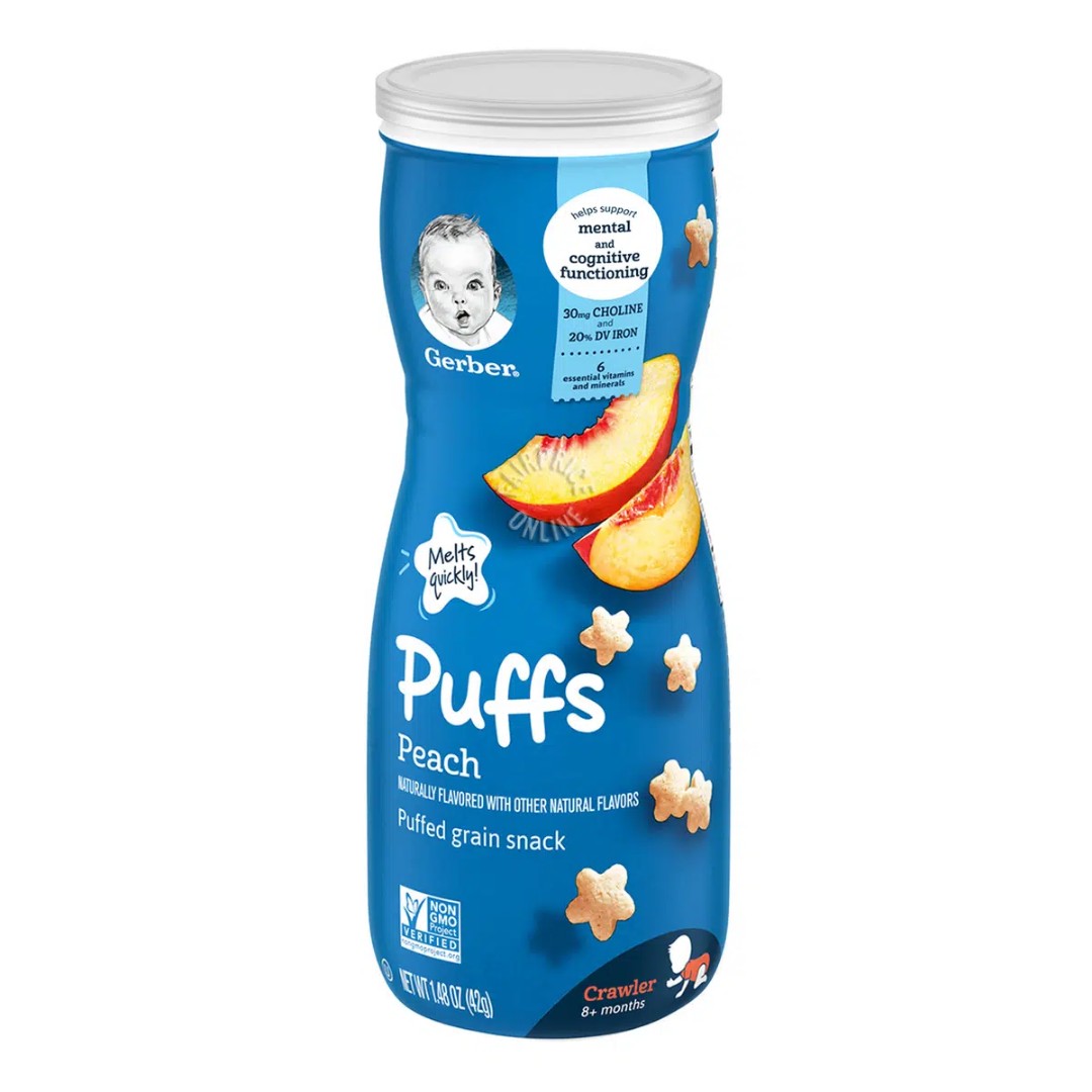 Gerber Puffs, Babies & Kids, Nursing & Feeding, Weaning & Toddler ...