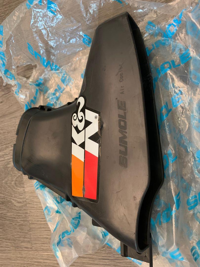 Honda Jazz RS GK 1.5 (3rd Gen) Sumole original cold air intake mod, Car ...