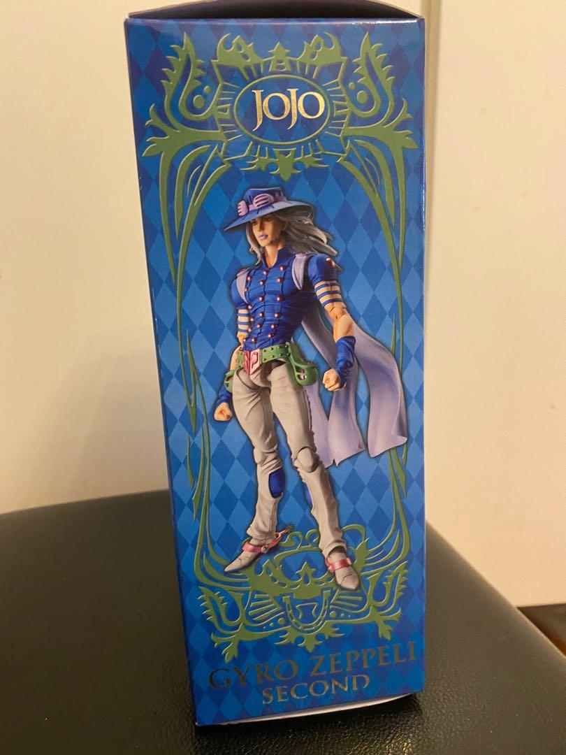 全新JoJo超像可動 part 7 Gyro Zeppeli, 興趣及遊戲, 玩具 & 遊戲類 - Carousell