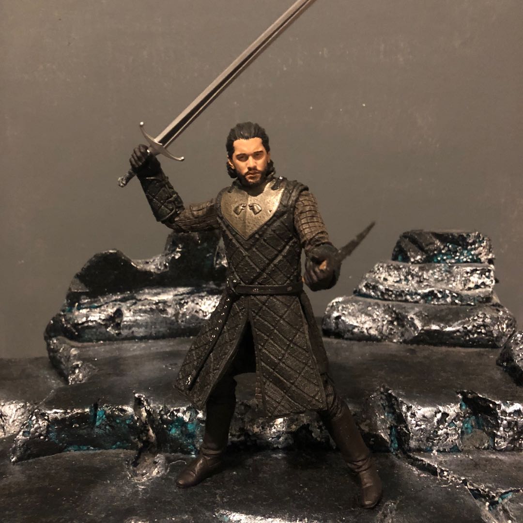 Jon Snow Game of Thrones Mcfarlane Figure, Hobbies & Toys, Toys & Games ...