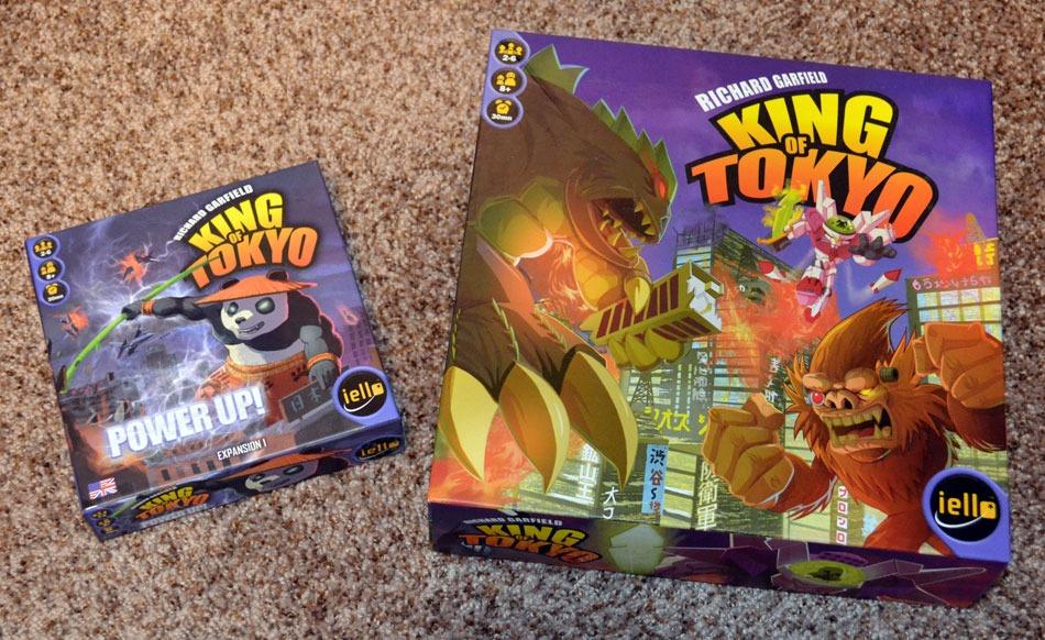 King of Tokyo board game + Power Up expansion (sleeved), Hobbies & Toys ...