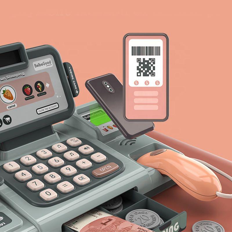Latest Version Children Cashier machine / Supermarket cashier / Toy ...