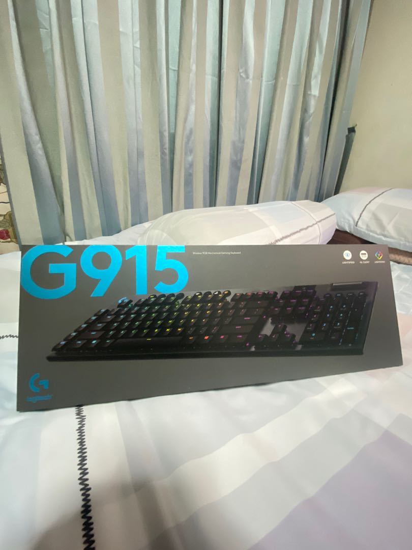 Logitech G915 Wireless Mechanical Keyboard, Computers & Tech, Parts & Accessories, Computer ...
