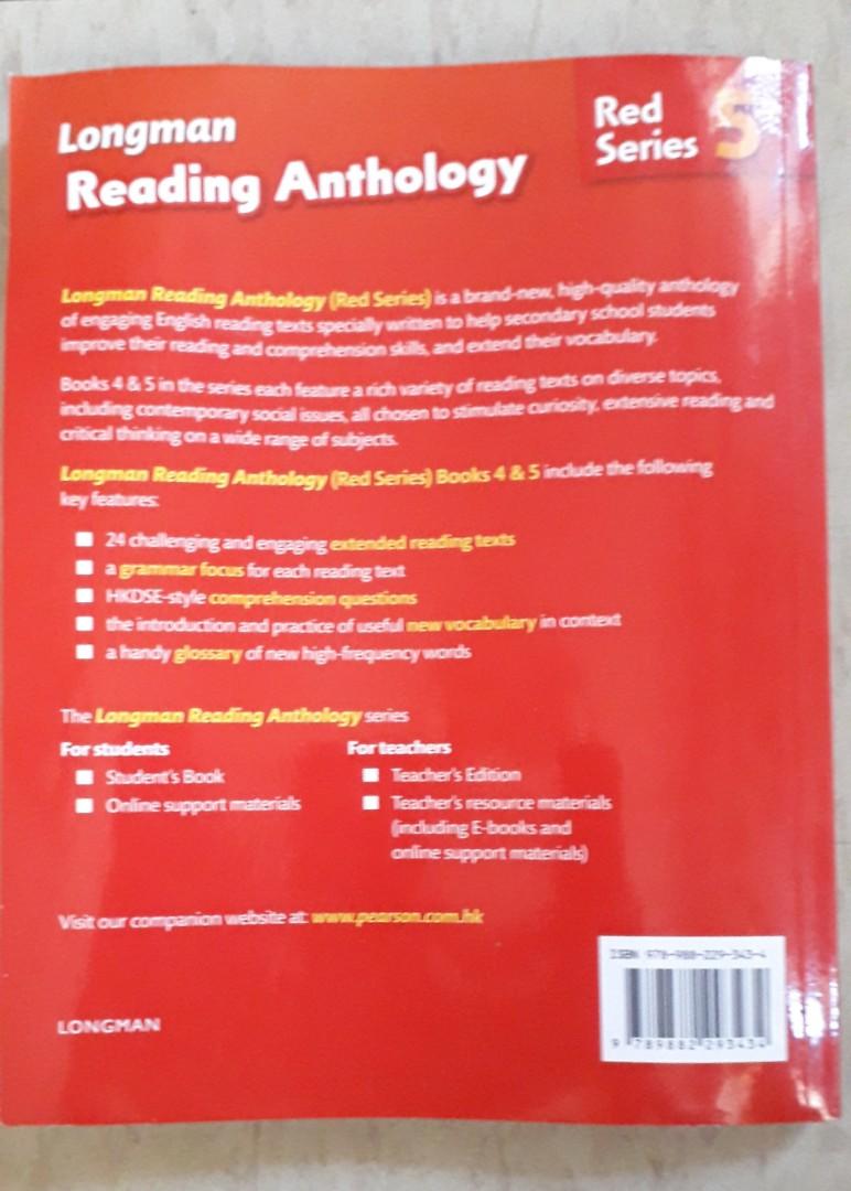 Longman Reading Anthology 5 Red Series, 興趣及遊戲, 書本 & 文具, 書本及雜誌 - 補充練習 ...