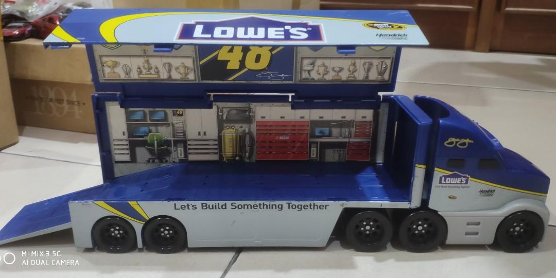 LOWE’S hendrick motor sports NASCAR SPRINT CUP SERIES transporter truck ...