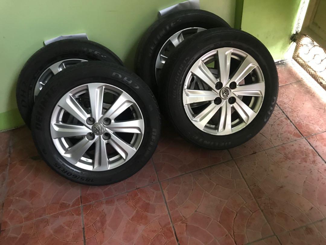 mag wheels for toyota vios, Car Parts & Accessories, Mags and Tires on ...