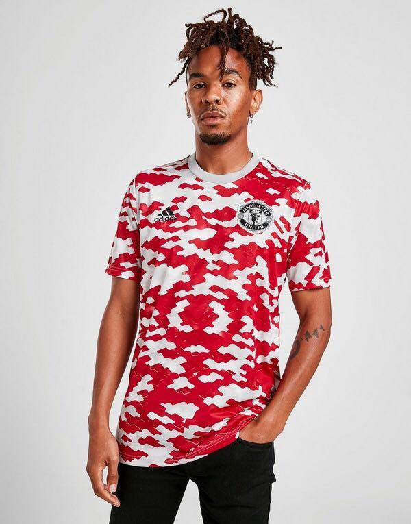 Manchester United Prematch Kit 2021/22 (XS), Men's Fashion, Tops & Sets ...