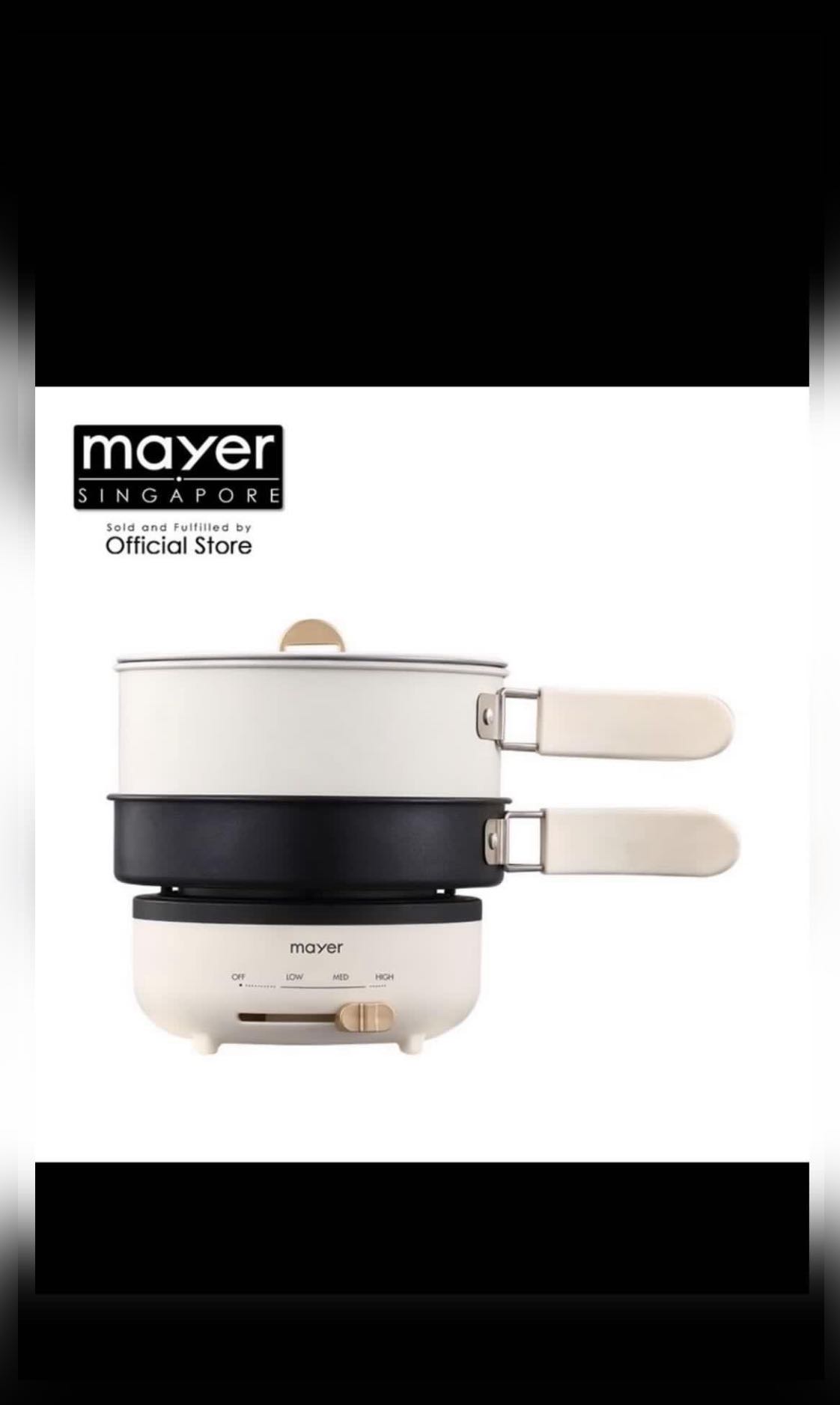 Mayer multi cooker pot with grill - BNIB, TV & Home Appliances, Kitchen ...