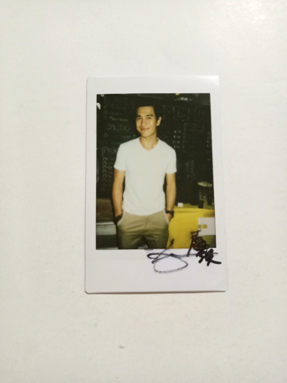 Medicorp Actor (Pierre Png) Signed/Autographed Polaroid (Real Fujifilm ...