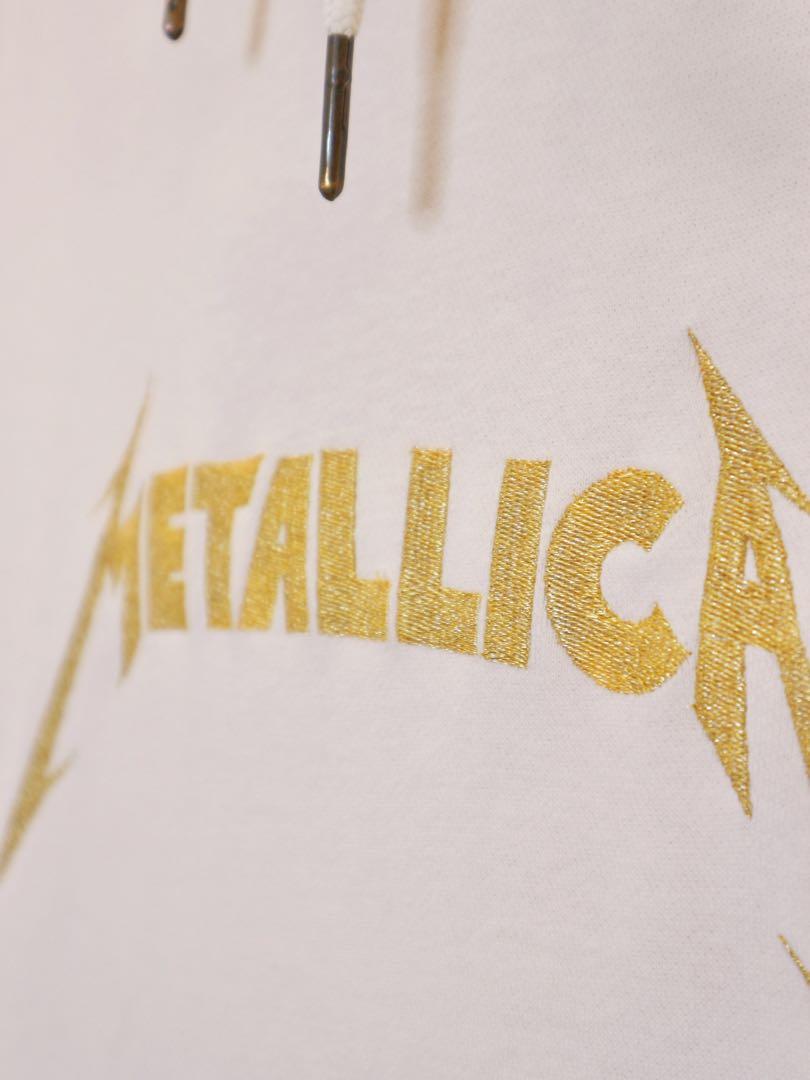Metallica Gold Embroidery, Men's Fashion, Tops & Sets, Hoodies on Carousell