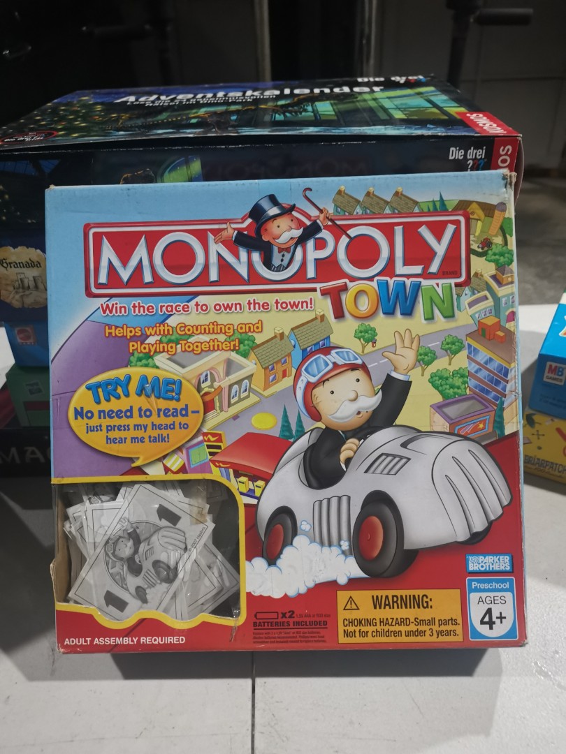 Monopoly Town, Hobbies & Toys, Toys & Games on Carousell