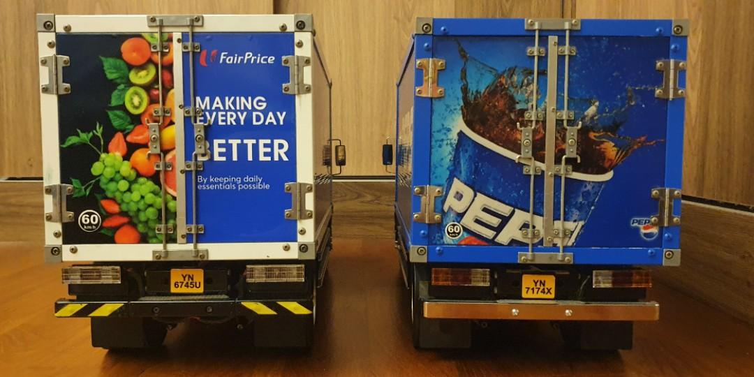 Ntuc Fairprice Delivery truck, Hobbies & Toys, Toys & Games on Carousell
