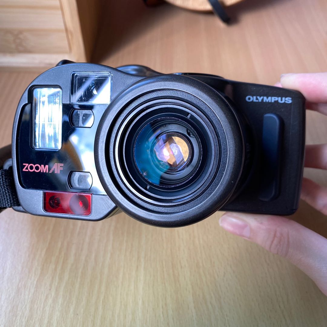 Olympus Zoom AF 35mm Film Camera, Photography, Cameras on Carousell