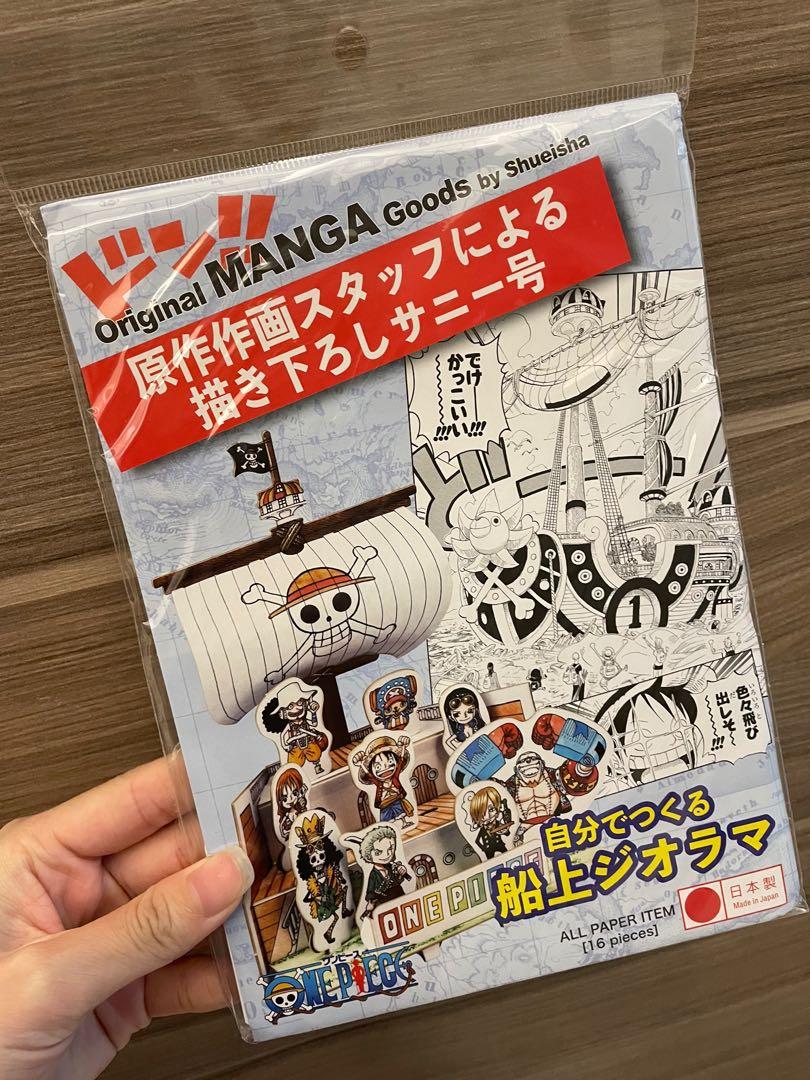 One Piece Original Manga Goods paper crafted standee, Hobbies & Toys ...