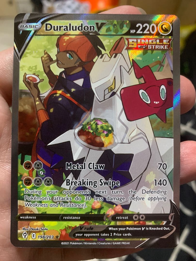 Pokemon Duraludon V AA, Hobbies & Toys, Toys & Games on Carousell