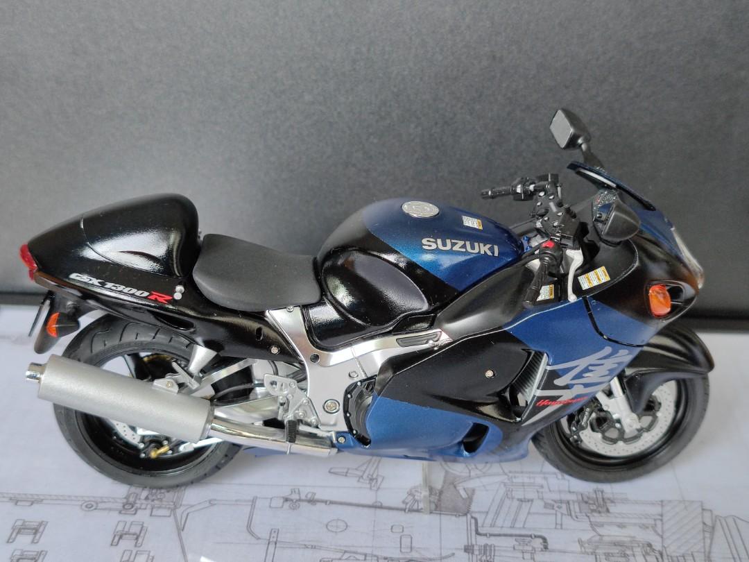 Pro-build Suzuki Hayabusa GSX1300R Motorcycle 1/12 Still Scale Model ...