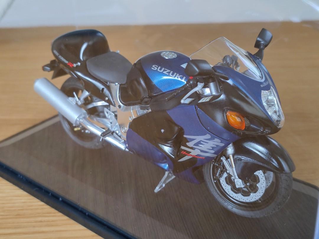 Pro-build Suzuki Hayabusa GSX1300R Motorcycle 1/12 Still Scale Model ...