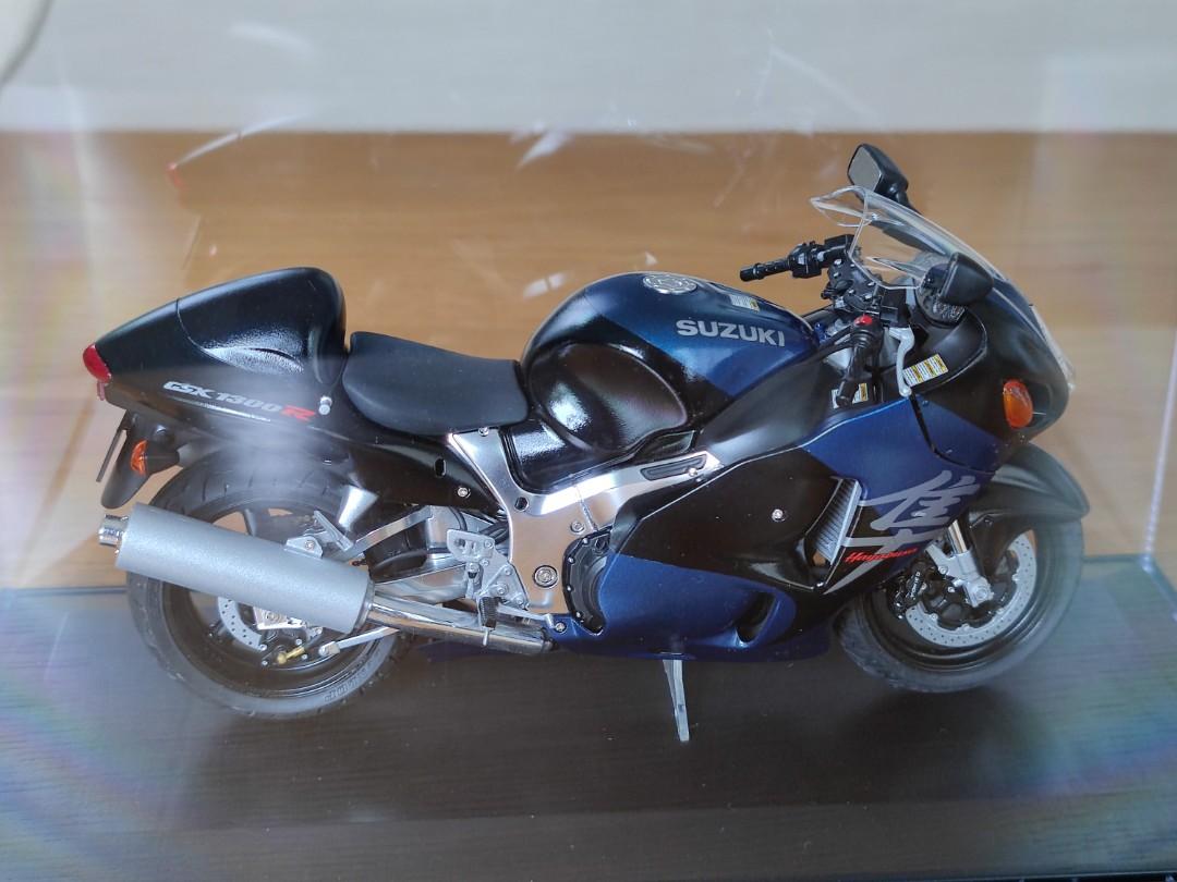 Pro-build Suzuki Hayabusa GSX1300R Motorcycle 1/12 Still Scale Model ...