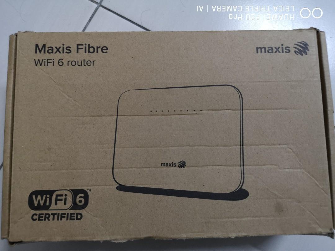 Router Maxis Wifi 6 Computers And Tech Parts And Accessories Networking