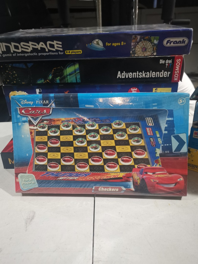 Sealed Disney Pixar Cars Checkers, Hobbies & Toys, Toys & Games on ...