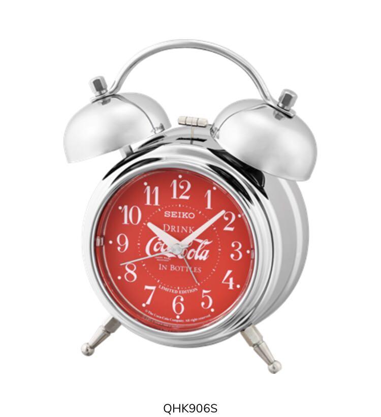 Seiko Coca Cola Limited Edition Alarm Clock, Furniture & Home Living ...