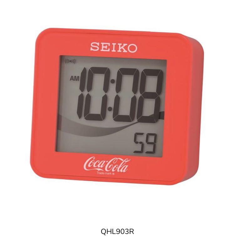 Seiko Coca-cola Alarm Clock, Furniture & Home Living, Home Decor ...