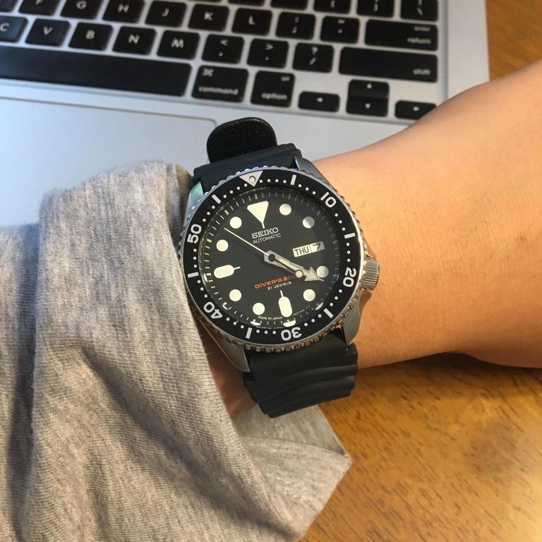 Seiko original rubber band (for SKX007, SKX009), Luxury, Watches on ...