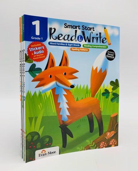 (包SF)Smart Start Read Write PreK-1 Evan Moor, 興趣及遊戲, 書本 & 文具, 小朋友書 - Carousell