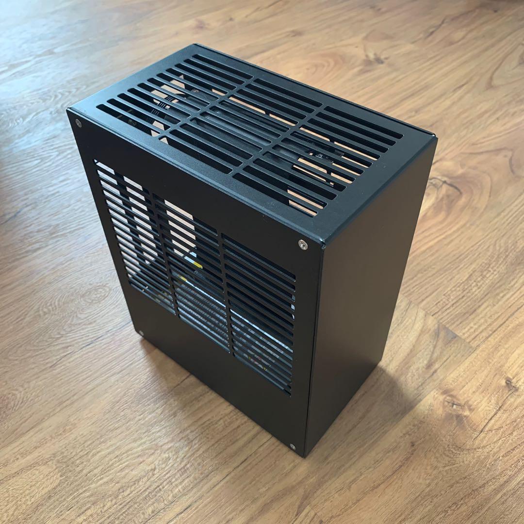 SGPC k39 Mini ITX Case with 400W Delta 1U Fully Modular PSU DPS-400AB ...