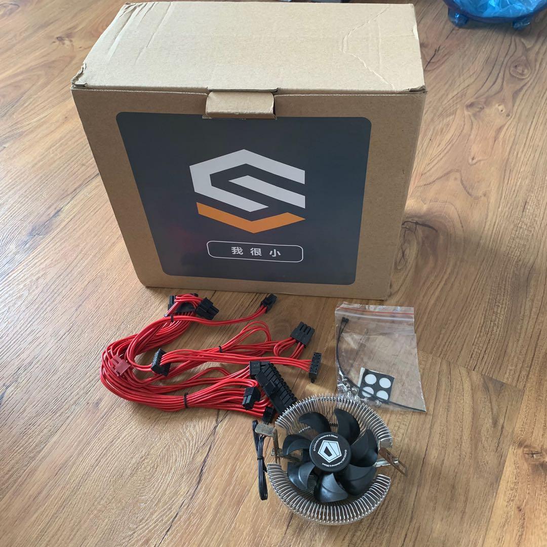 SGPC k39 Mini ITX Case with 400W Delta 1U Fully Modular PSU DPS-400AB ...