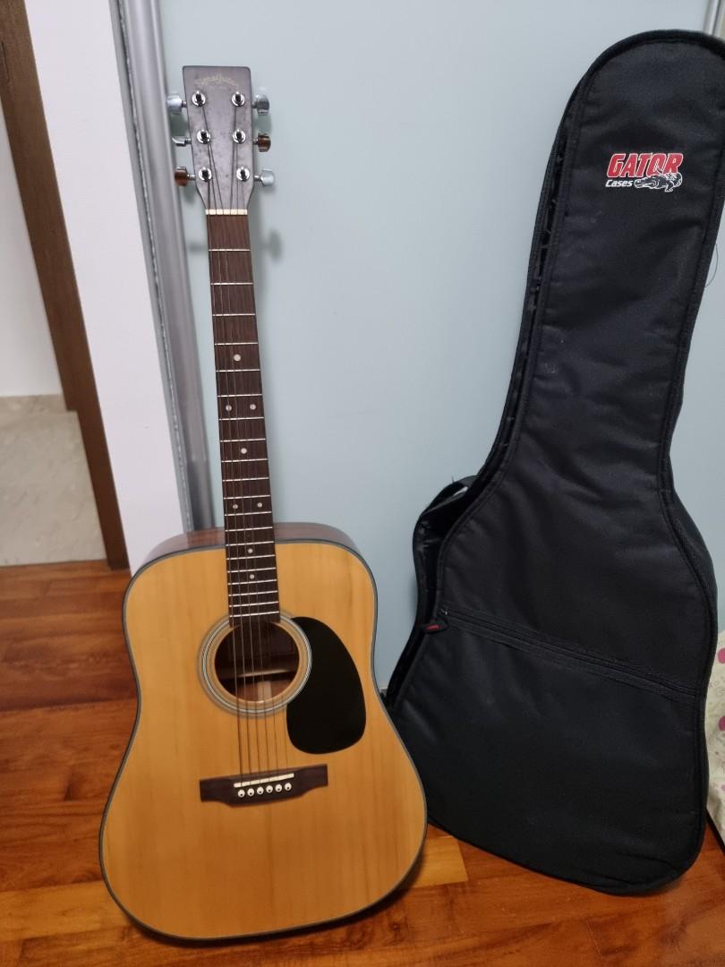 Sigma guitar DM-1ST, Hobbies & Toys, Music & Media, Musical Instruments ...