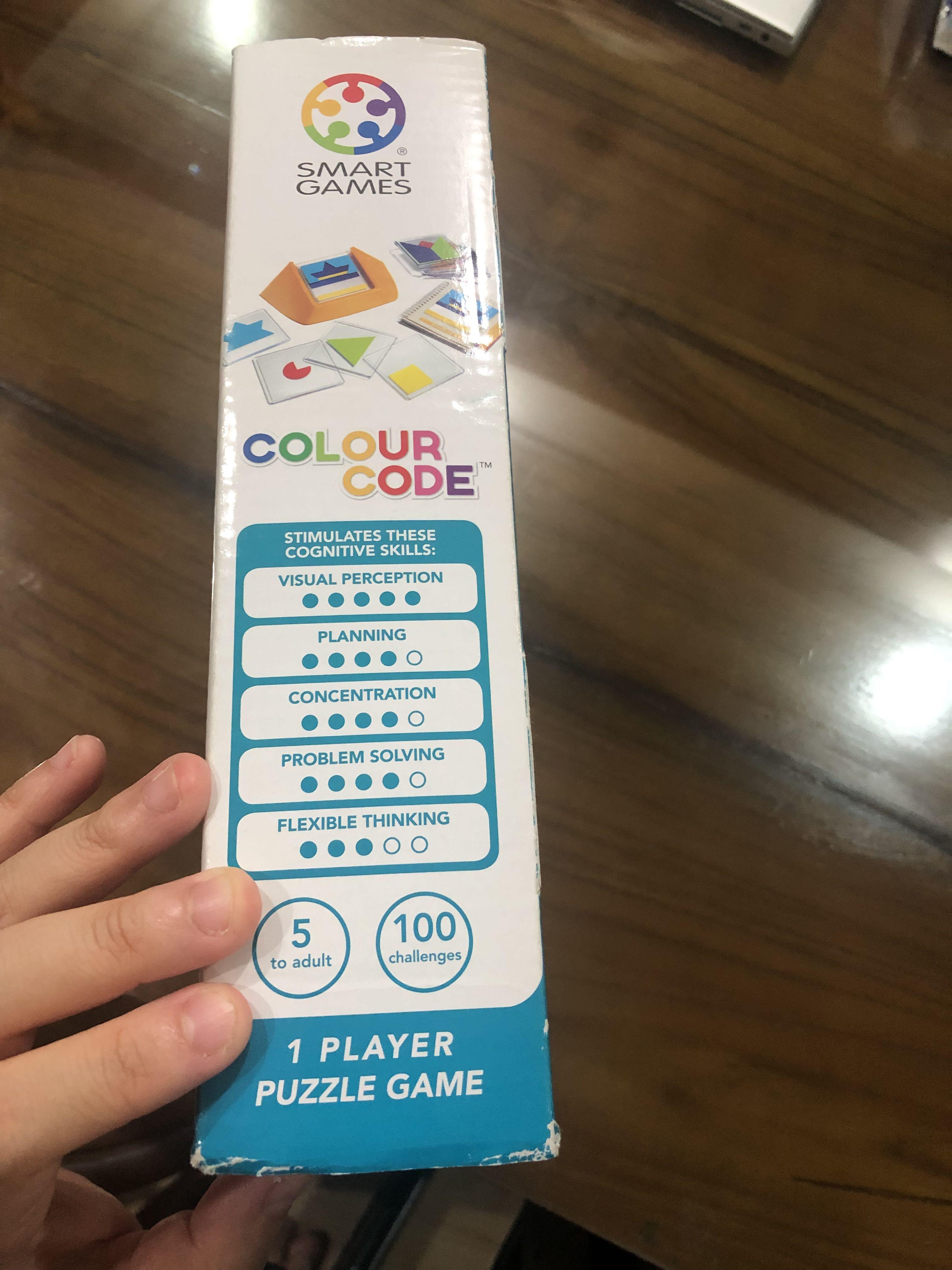 Smart Games Colour Code puzzle SmartGames, Hobbies & Toys, Toys & Games ...