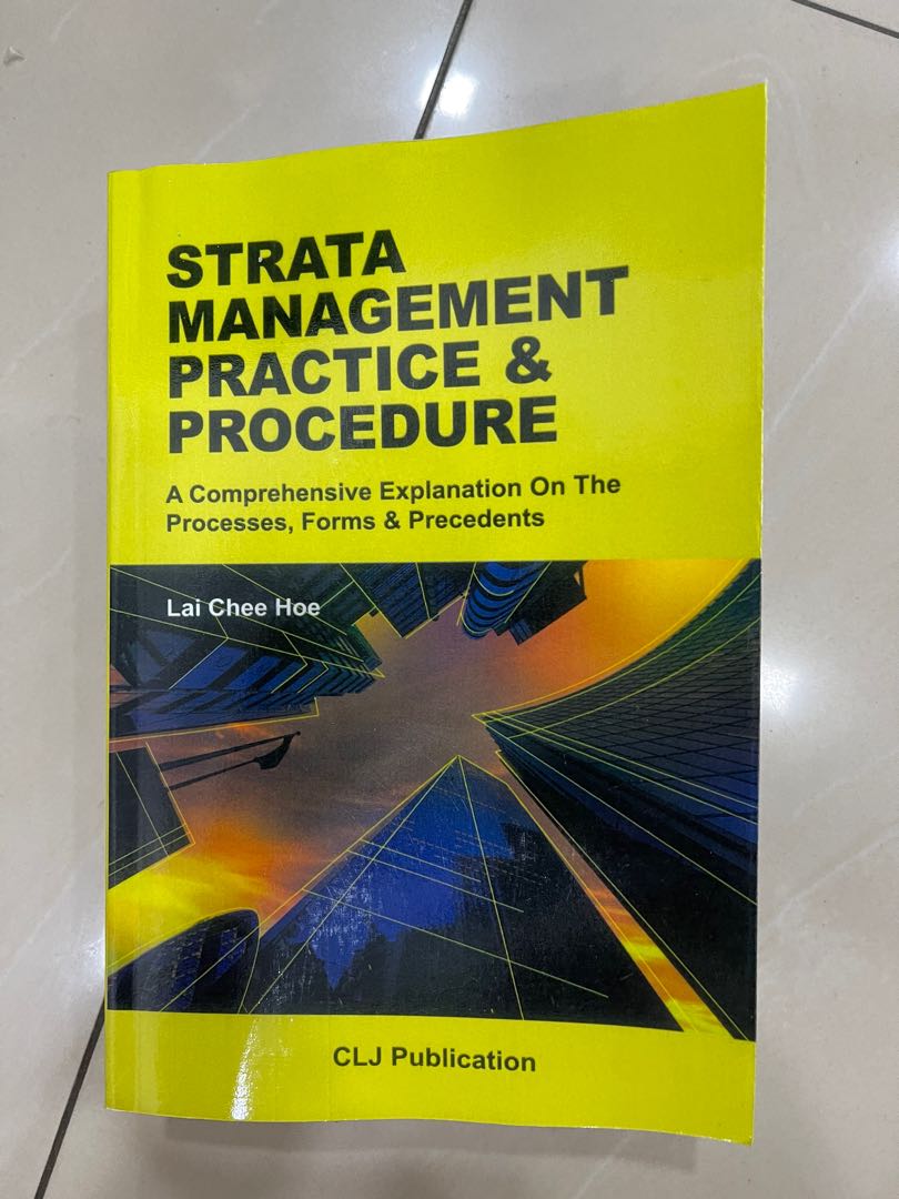 Strata management practice and procedure by Lai chee heo, Hobbies ...