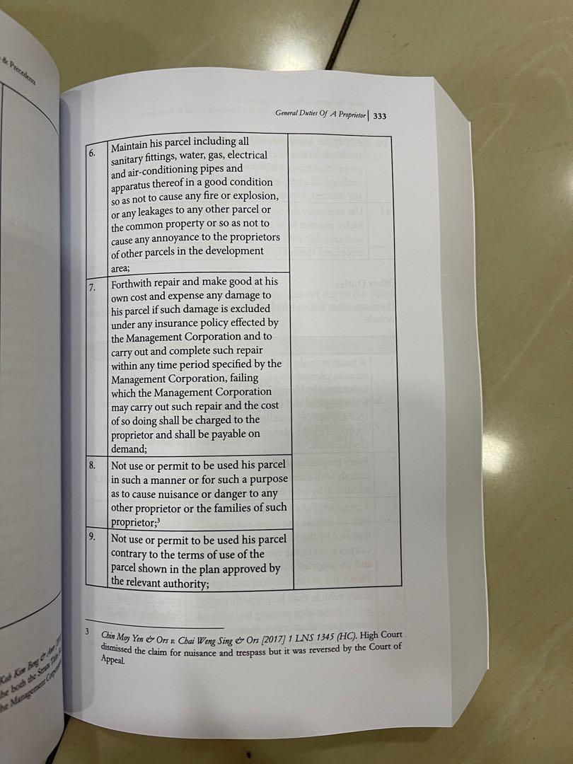 Strata management practice and procedure by Lai chee heo, Hobbies ...