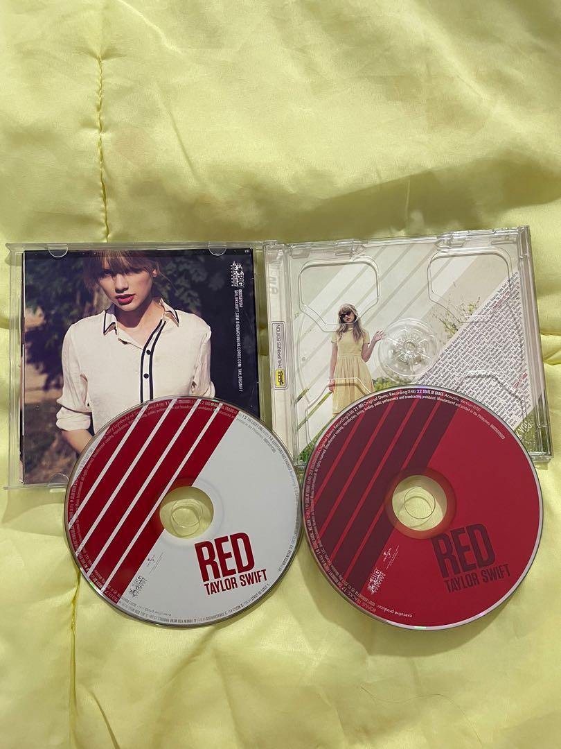 Taylor Swift Red Deluxe Album, Hobbies & Toys, Music & Media, CDs ...