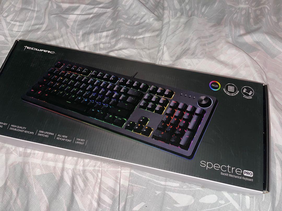 Tecware Spectre Pro Mechanical Keyboard Red Outemu Switches, Computers ...