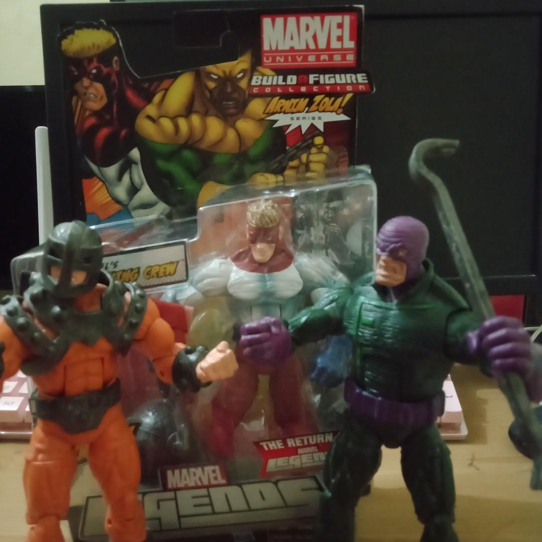 Marvel's The Wrecking Crew Bulldozer,Wrecker and Piledriver, Hobbies ...