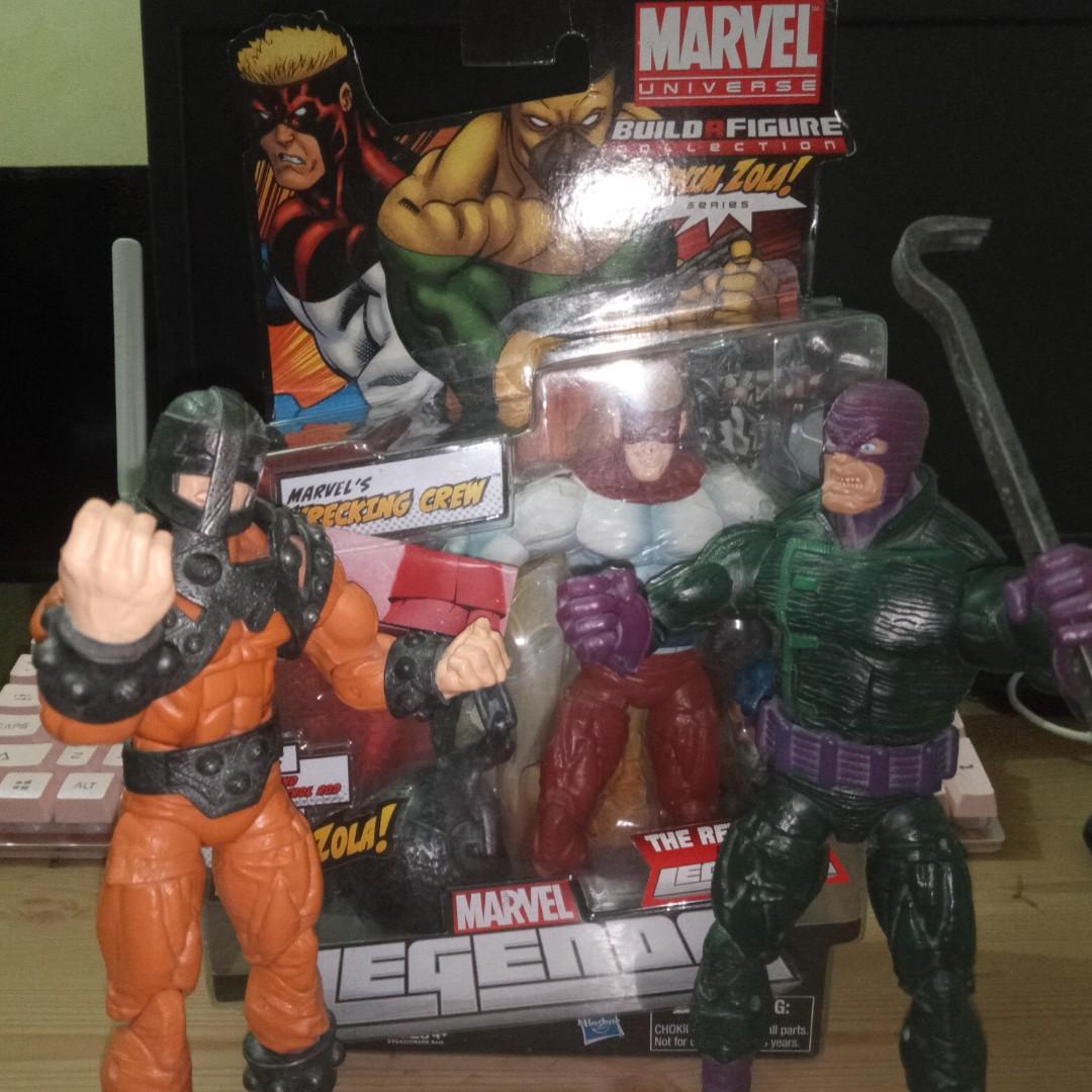 Marvel's The Wrecking Crew Bulldozer,Wrecker and Piledriver, Hobbies ...