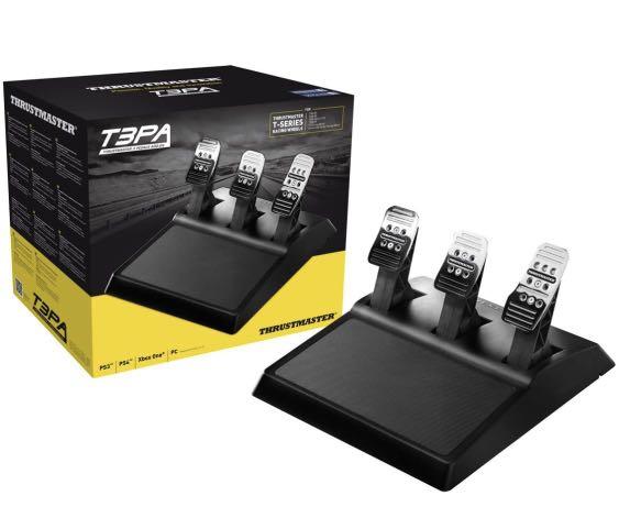 Thrustmaster T3PA 3-pedal pedal set, Video Gaming, Gaming Accessories ...