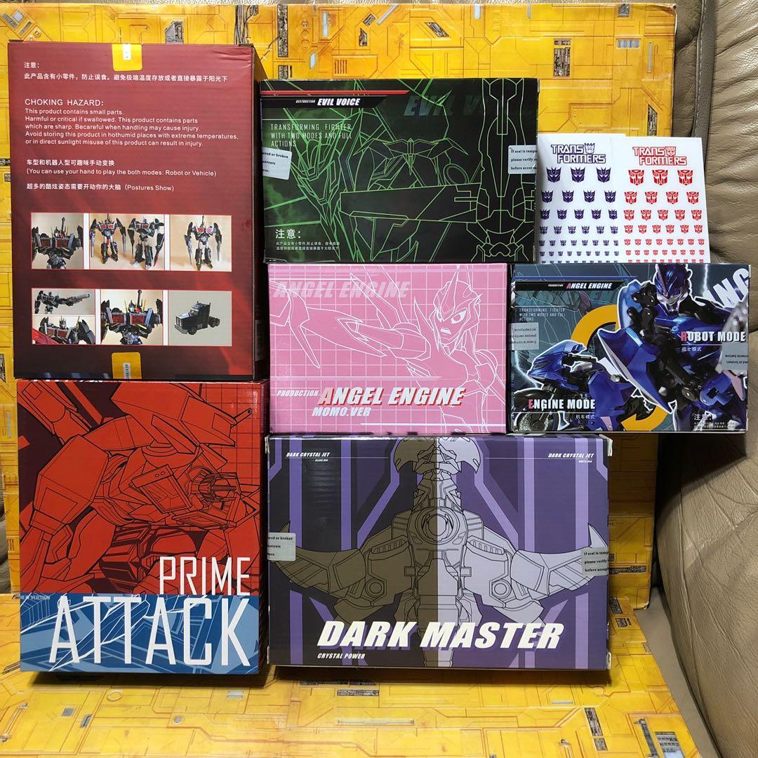 Transformers APC Toys - APC-001 , APC-002 Attack Prime Optimus ( Takara ...