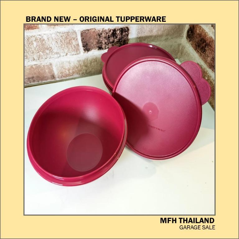 Tupperware Round Container (Set of 2), Furniture & Home Living ...