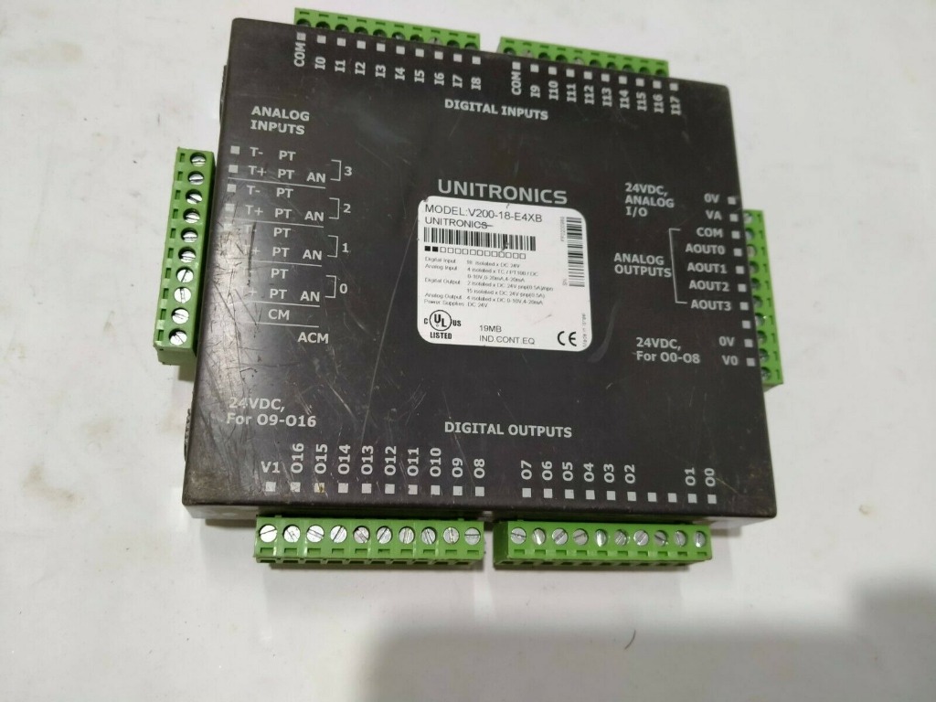 Unitornics V200-18-e4xb 19MB assy. SA / V200-E4XB Rev. 4 Unitronics ...