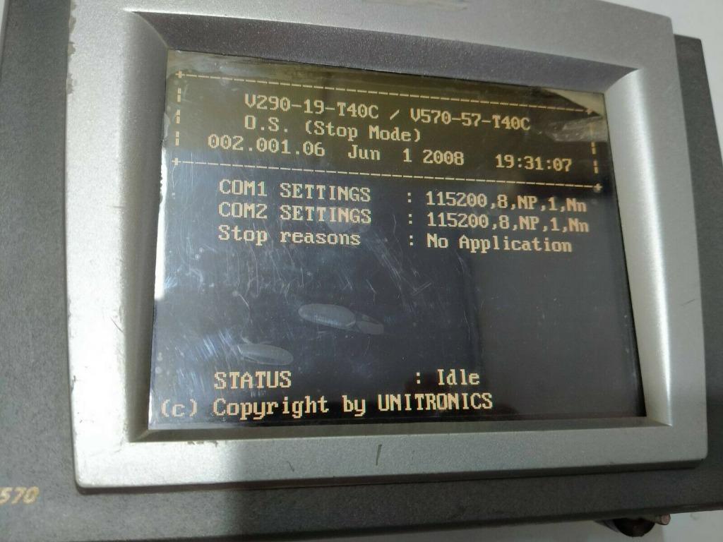 Unitornics V200-18-e4xb 19MB assy. SA / V200-E4XB Rev. 4 Unitronics ...