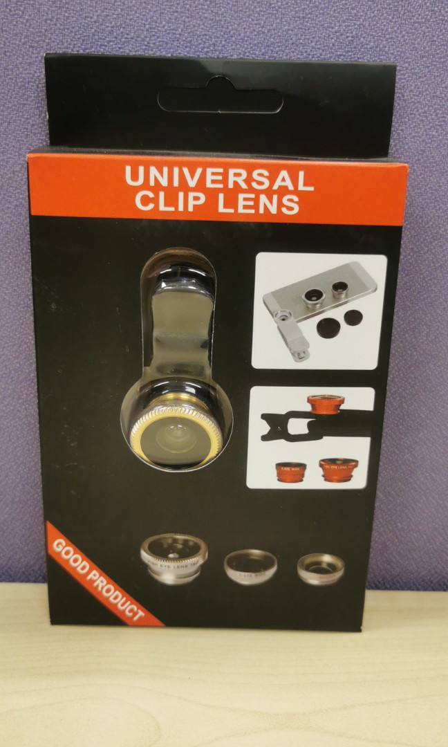 Universal clip lens, Photography, Lens & Kits on Carousell