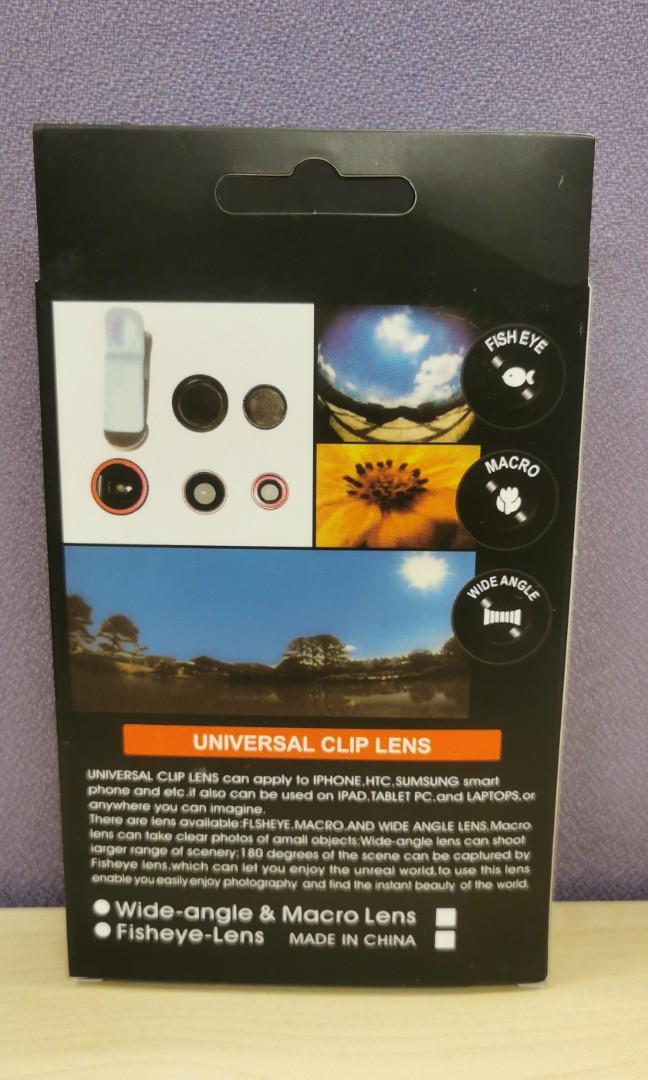 Universal clip lens, Photography, Lens & Kits on Carousell
