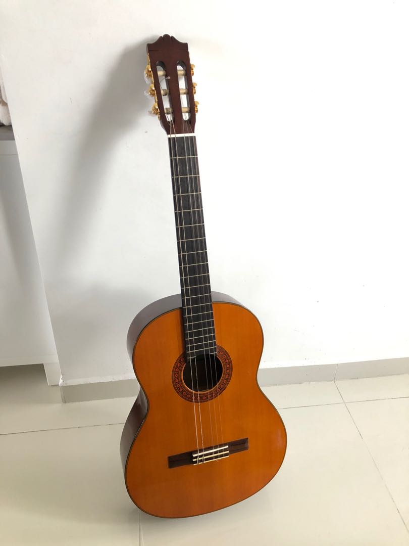 Vintage Classical Guitar with Bag, Hobbies & Toys, Music & Media ...