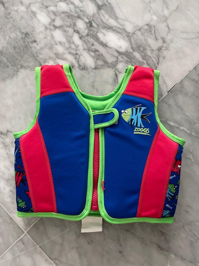 Zoggs swim jacket pelampung, Bayi & Anak, Baju Bayi di Carousell